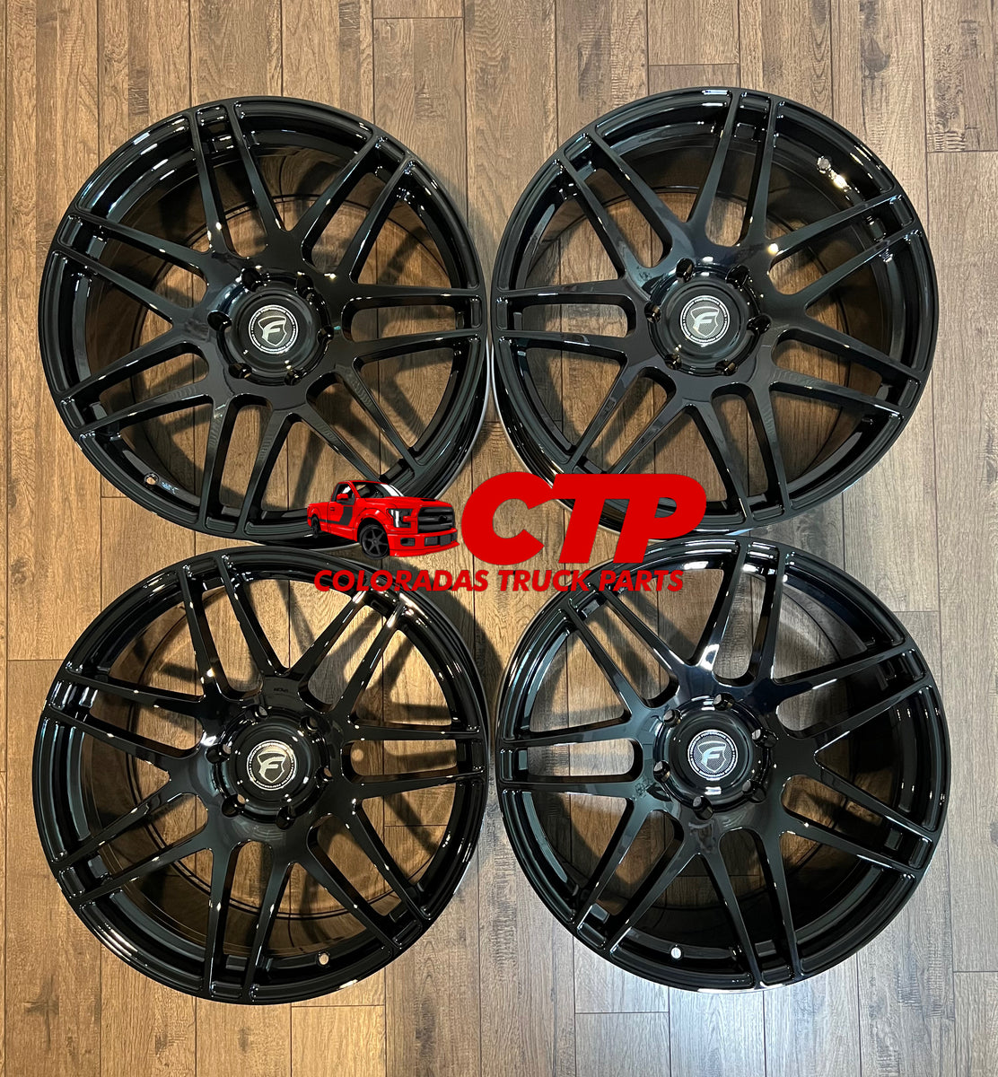 FORGESTAR F14 F150 FITMENT GLOSS BLACK – Coloradastruckparts